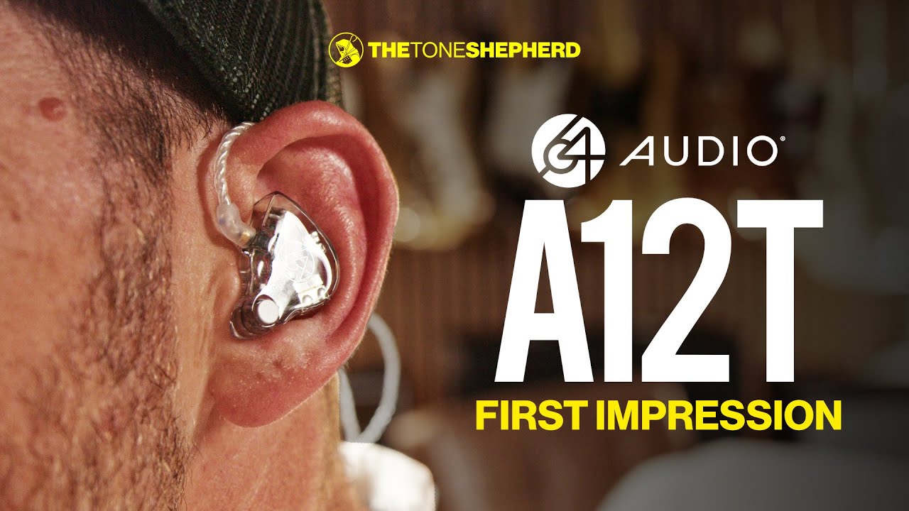 64 Audio A12t 👂🏻👂🏻 First Impression! - YouTube