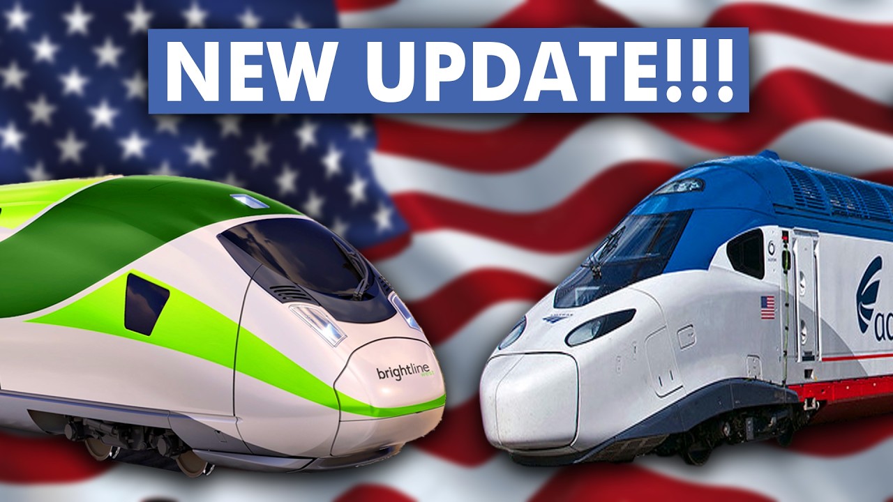 These USA NEW High-speed trains are coming - YouTube