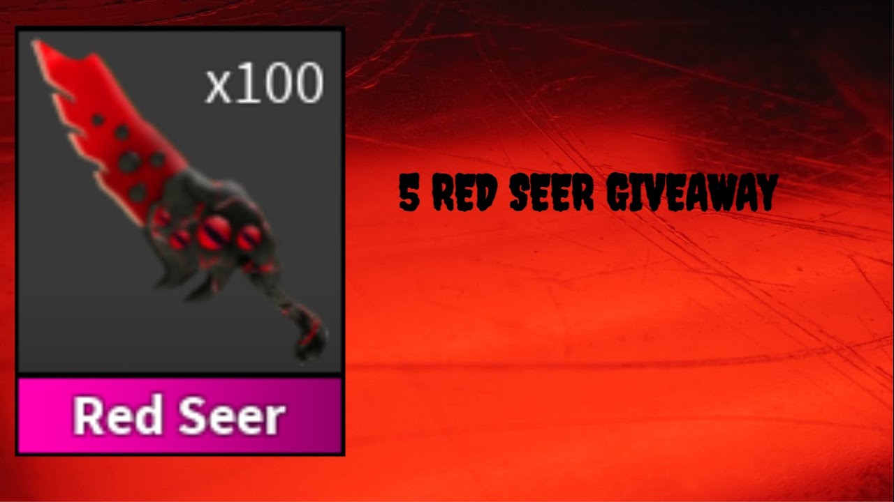 RED SEER STACK GIVEAWAY - YouTube