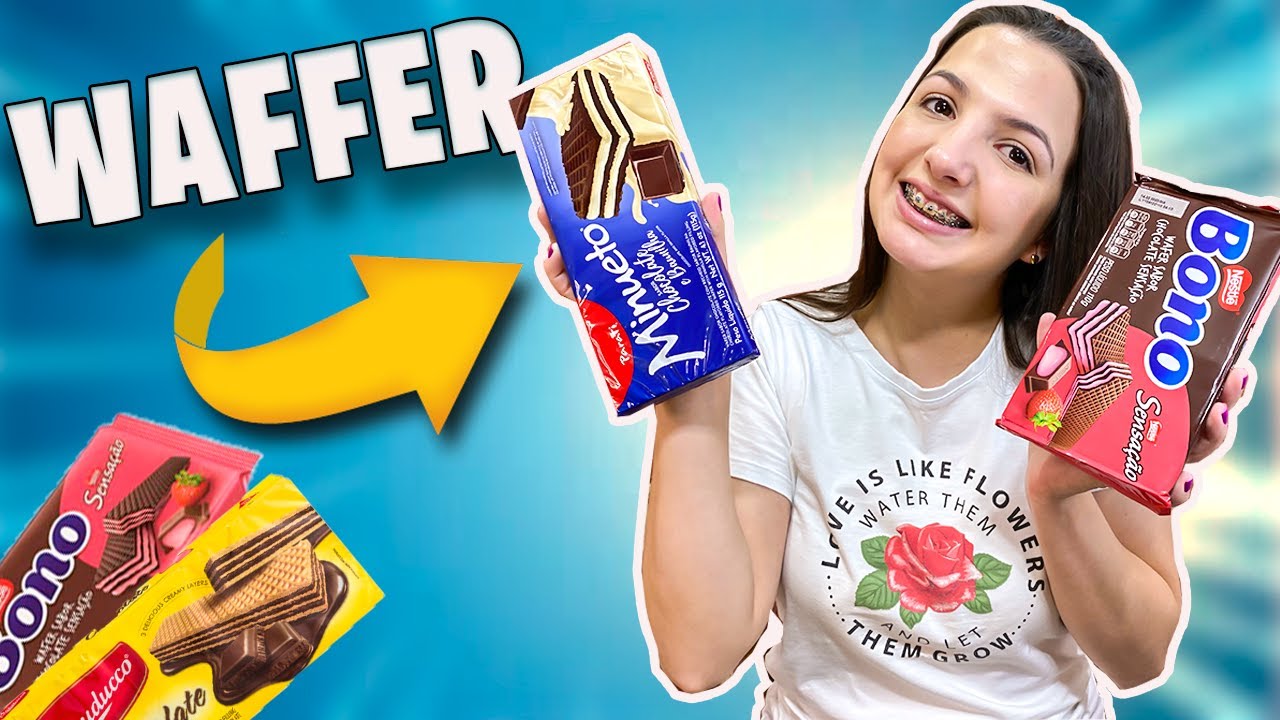 QUAL É O MELHOR BISCOITO WAFFER? - YouTube
