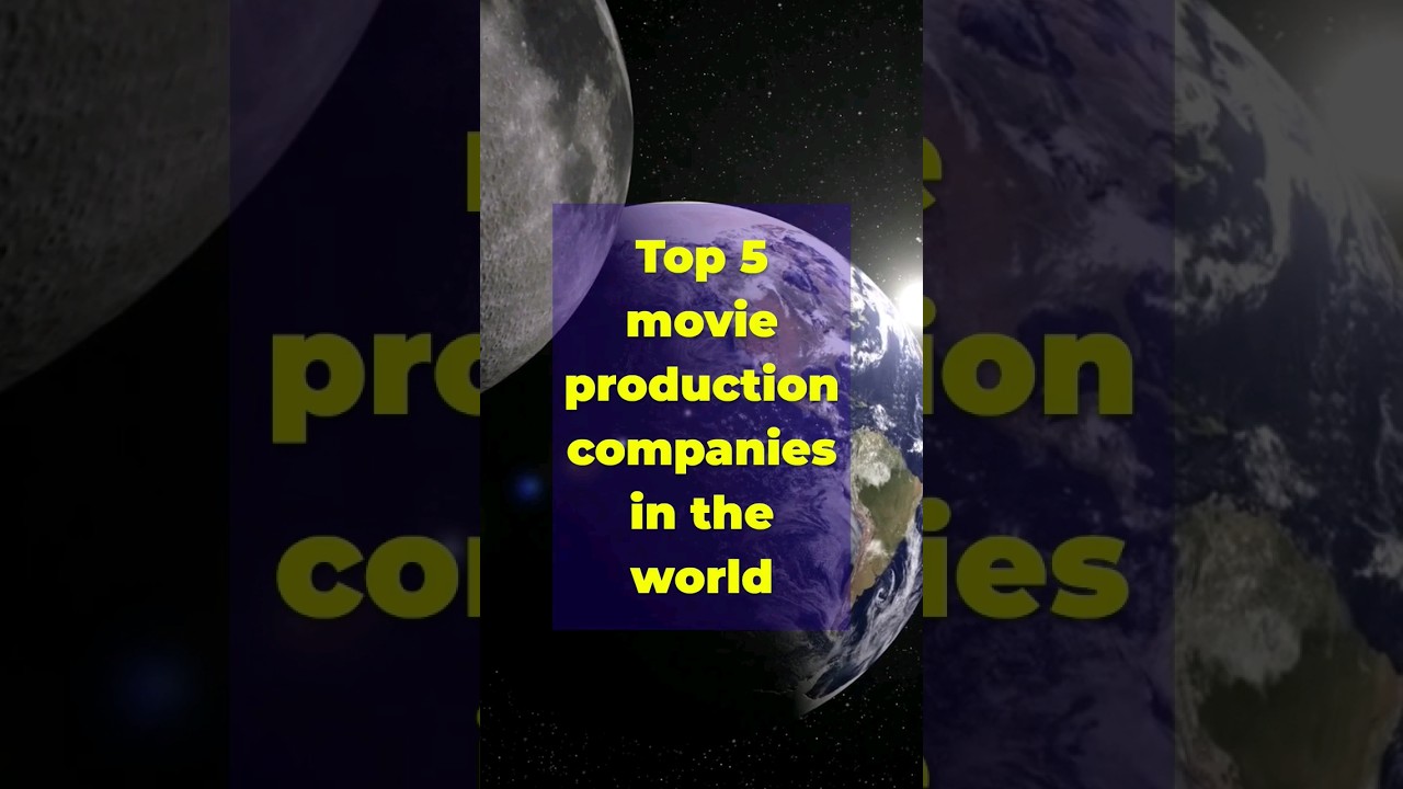 Top 5 Movie Production Companies In The World #shorts - YouTube