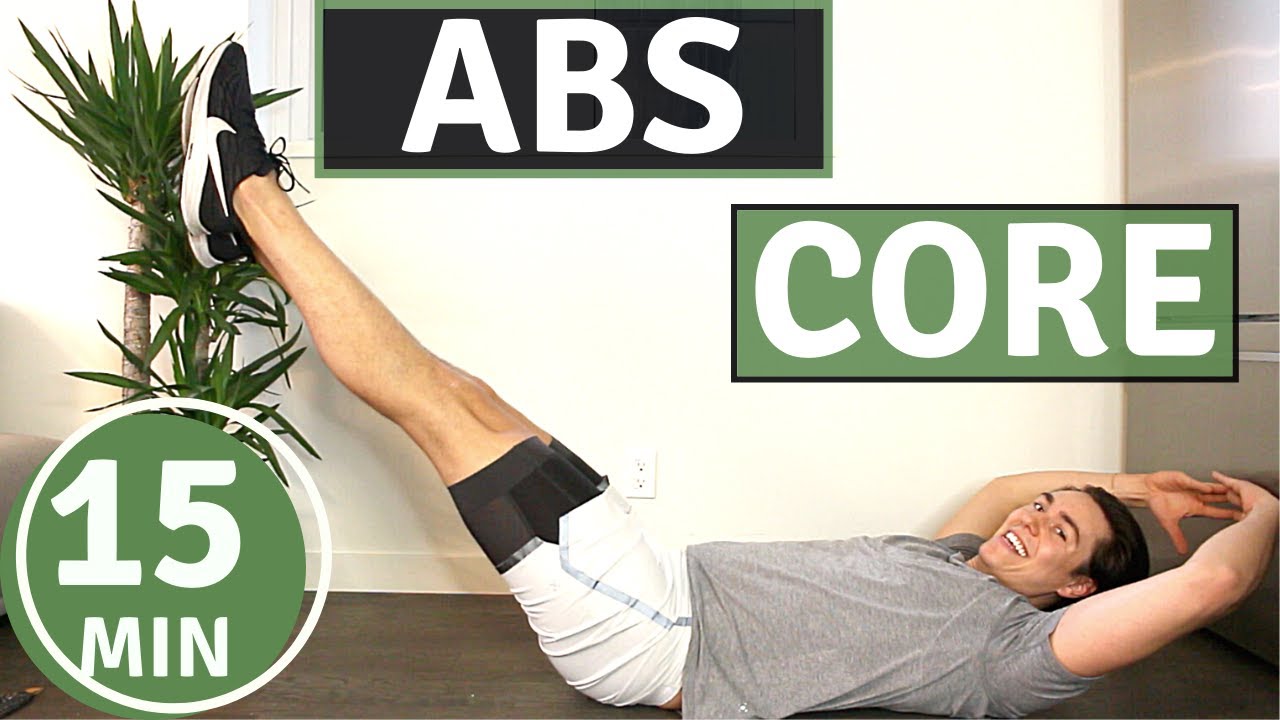 At Home CORE Workout - YouTube