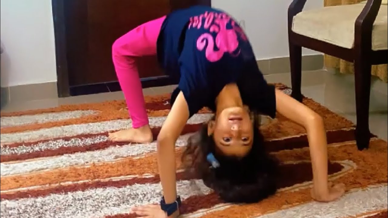 How to a walk in back bend👍👌 ️ - YouTube