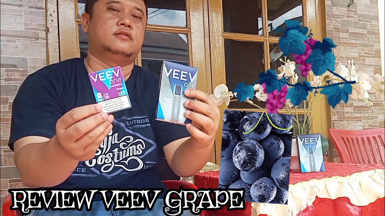 REVIEW VEEV ONE RASA GRAPE, RASA MENCENGANGKAN!!! - YouTube