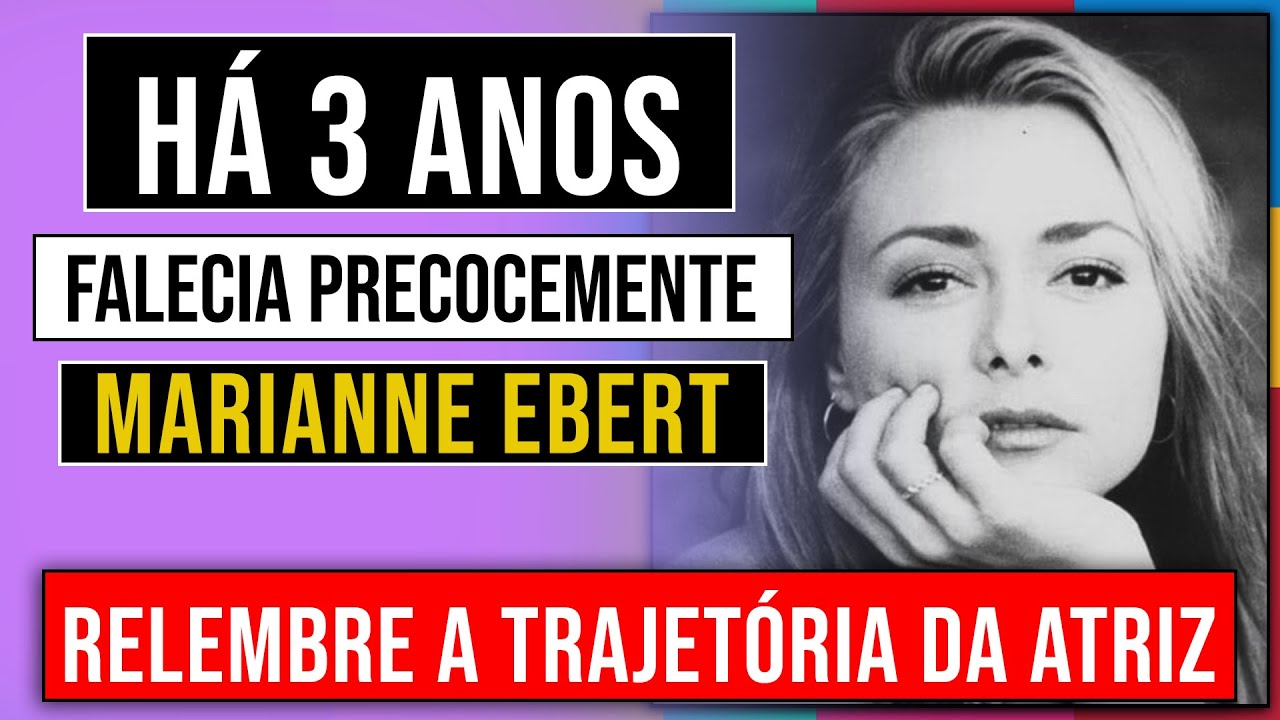 Se lembra da "DRICA" da novela Barriga de Aluguel? Há 3 anos falecia a atriz Marianne Ebert ...