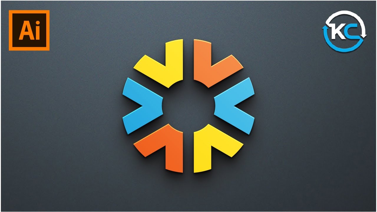 How to Design a Logo in Adobe illustrator | KavuCreative - YouTube