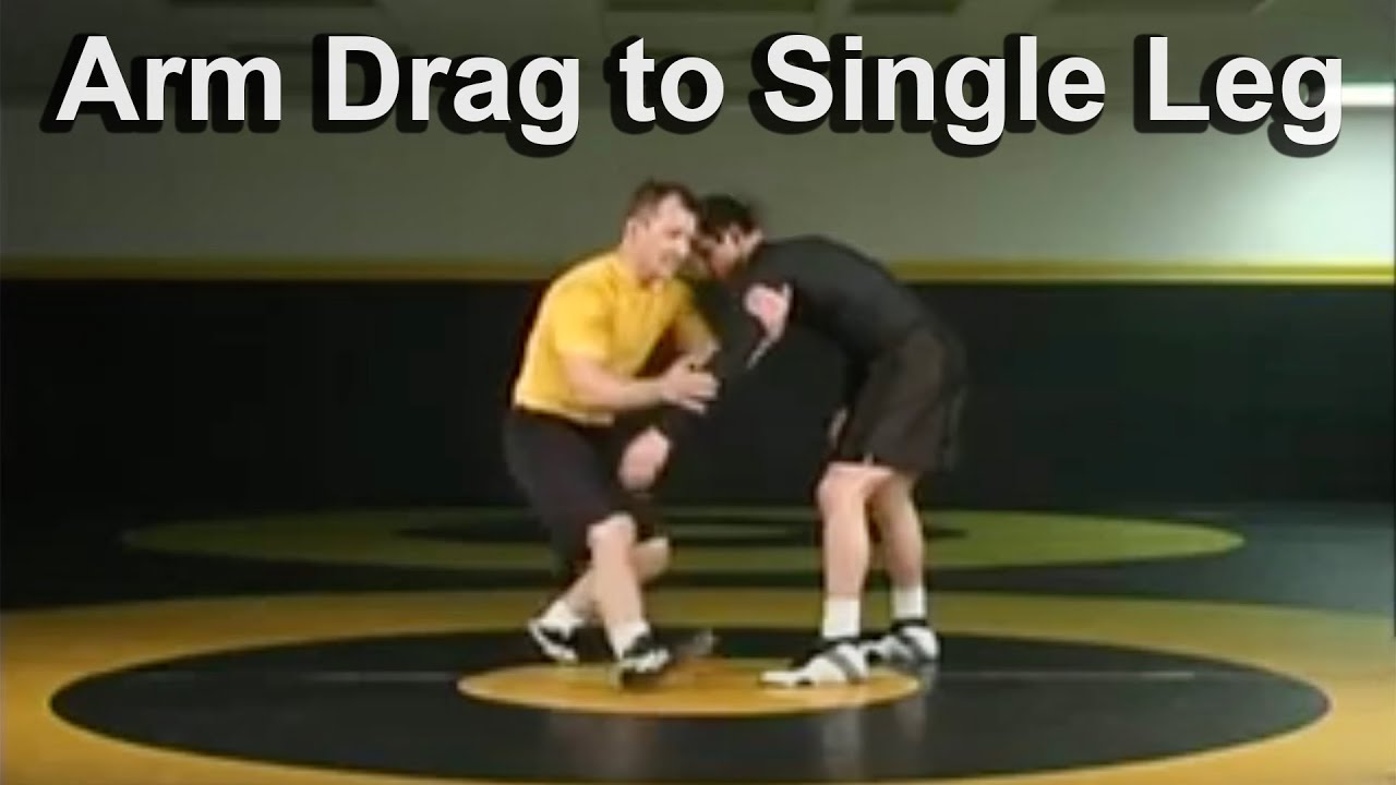 Rolling Arm Drag to Single Leg - Cary Kolat Wrestling Moves - YouTube