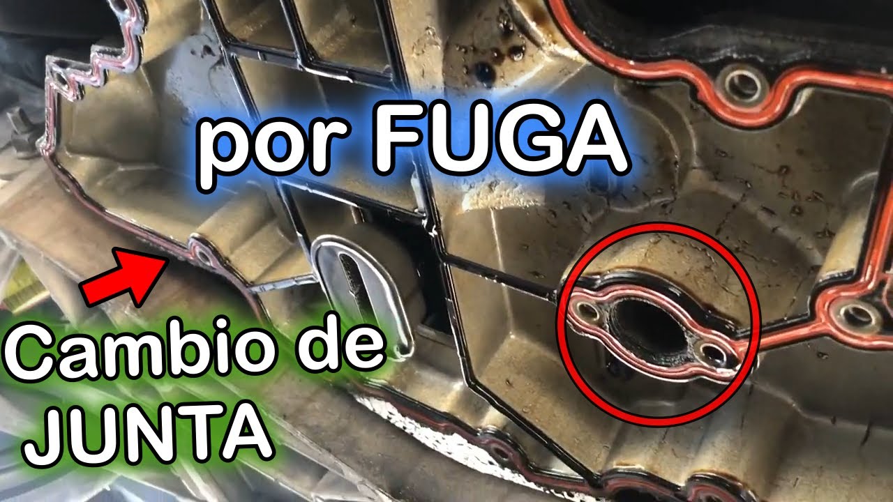 Como RENOVAR la JUNTA del CARTER MOTOR por FUGA de ACEITE !! - YouTube