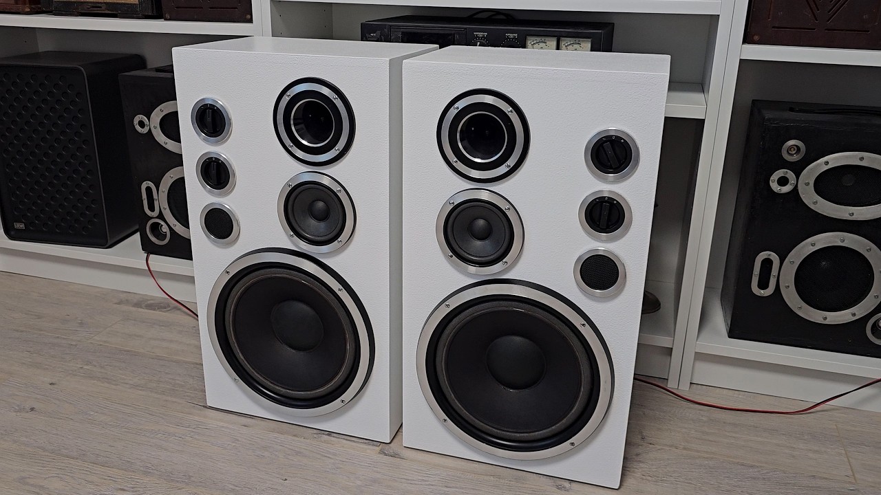 Unitra 75W (Tineret, Altus) speakers disassembly, modification and ...