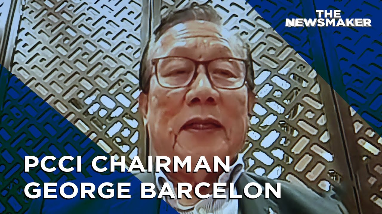 Philippine Chamber of Commerce & Industry Chairman George Barcelon ...