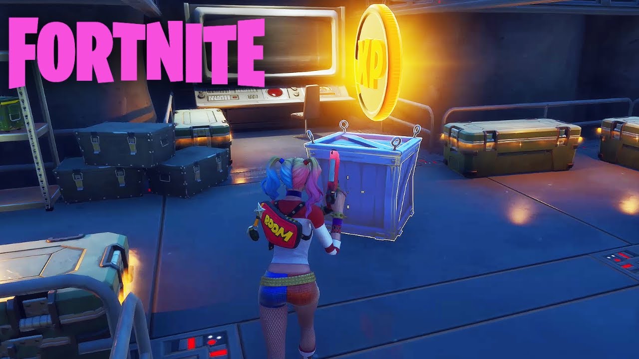 Fortnite Where To Find The Gold XP Coin (Plus A Victory Royale!) - YouTube