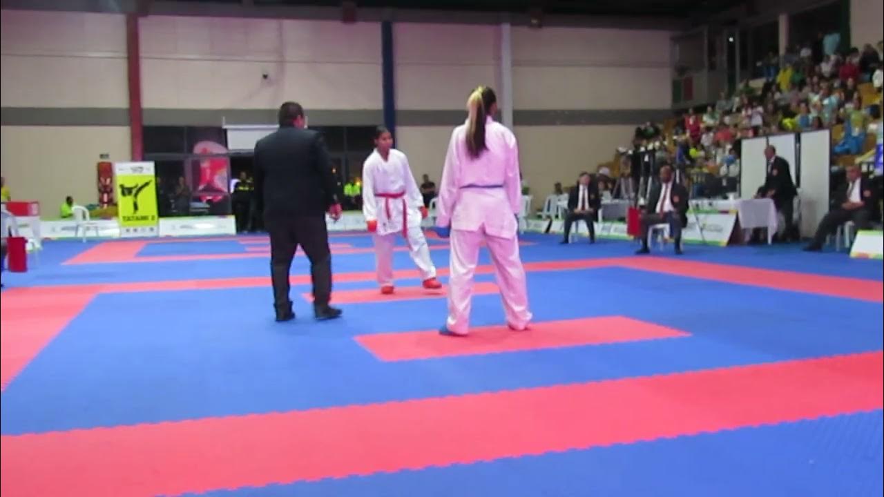 Final Kumite Individual Femenino +68 Kgs Juegos Nacionales Eje cafetero 2023 3-4 - YouTube