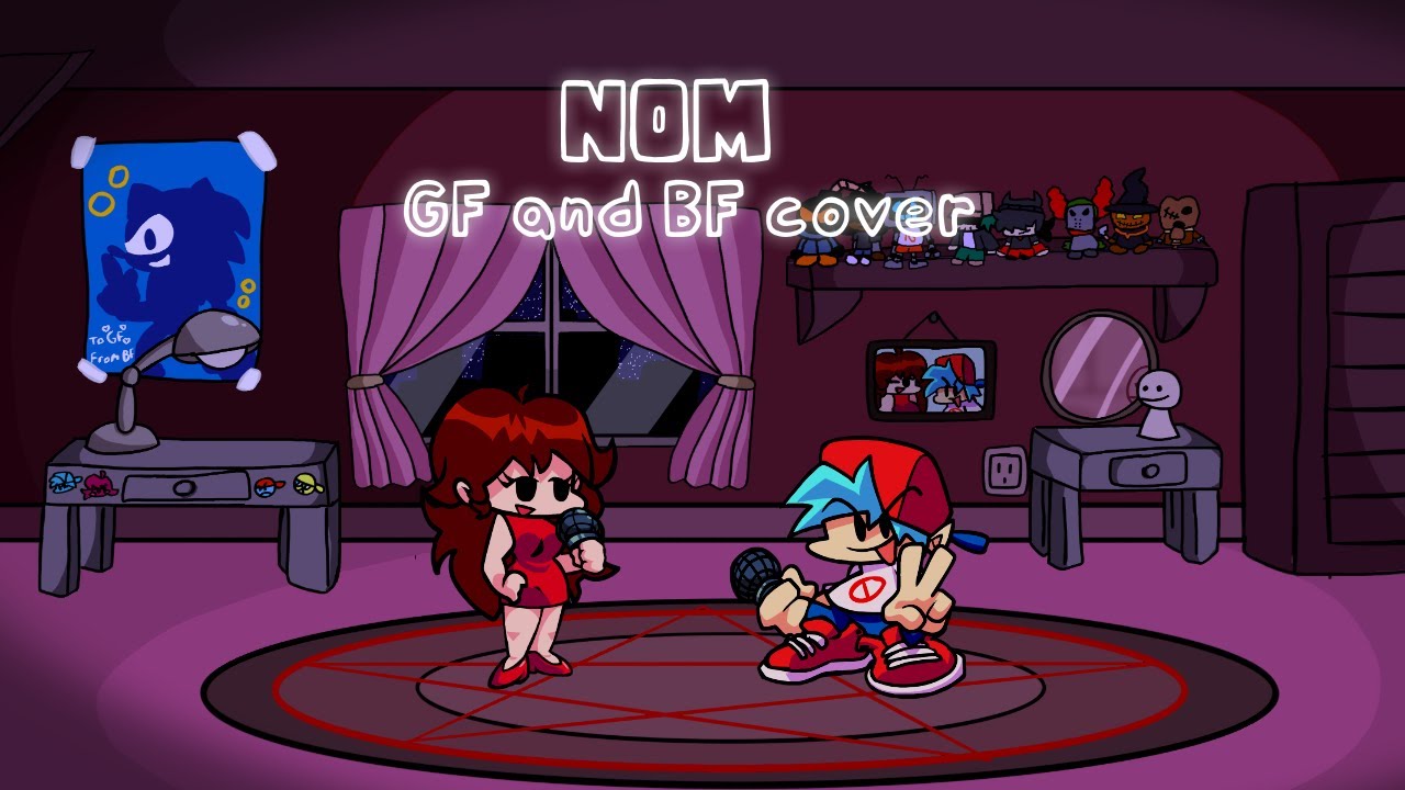 Nom [FNF B3] - but GF and BF sing it - YouTube