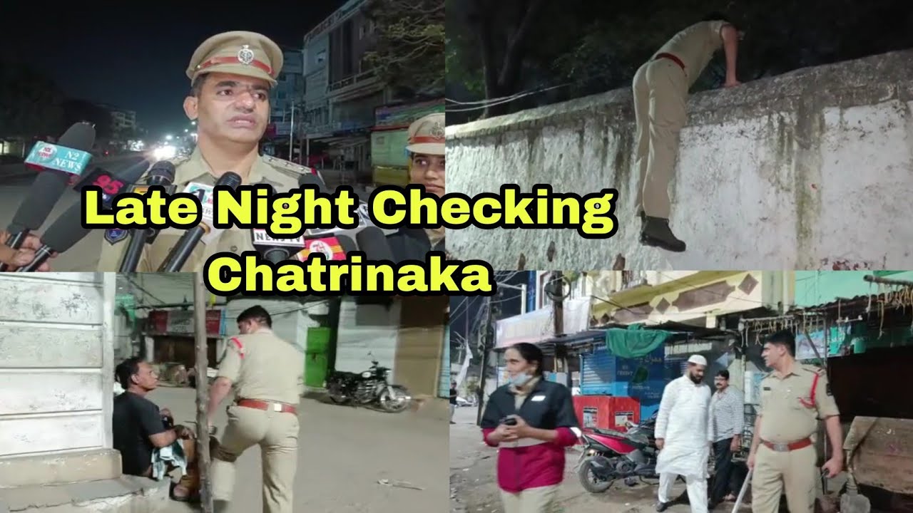 Late Night Checking Chabutra Sitting by CI Chatrinaka Abdul Khader ...