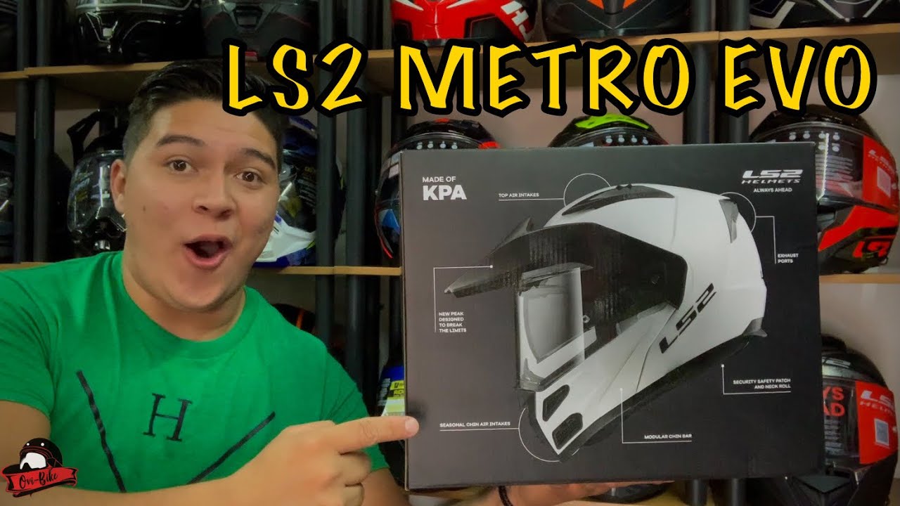Review del casco LS2 Metro Evo FF324 *Muy padre😍* I Ovi Bike - YouTube