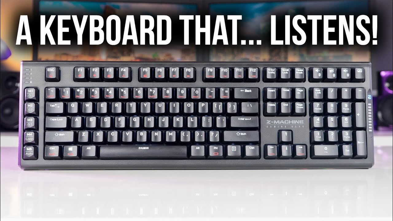 Zalman K700M Mechanical Keyboard Review - IT LISTENS! - YouTube