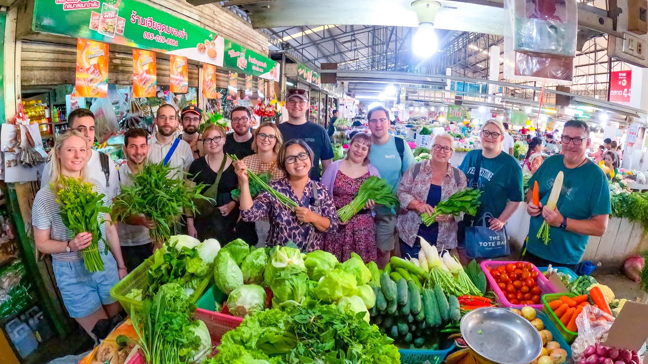 Thai Farmers Market Tour in Chiang Mai, Thailand. 19 January 2024 - YouTube