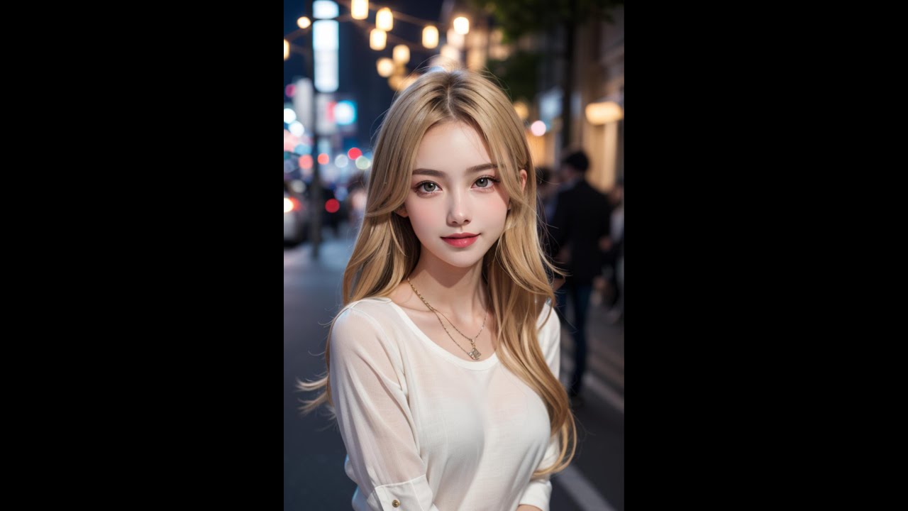 [AI Look Book] When she becomes 2D| AI arts | Beauty - YouTube