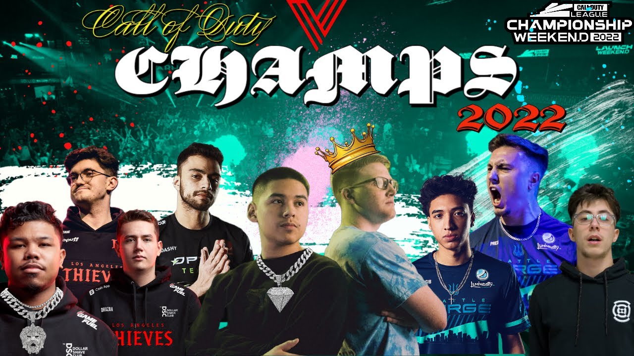 CALL OF DUTY CHAMPS! Each Teams HIGHLIGHTS! Ft SCUMP SHOTZZY PRED ...