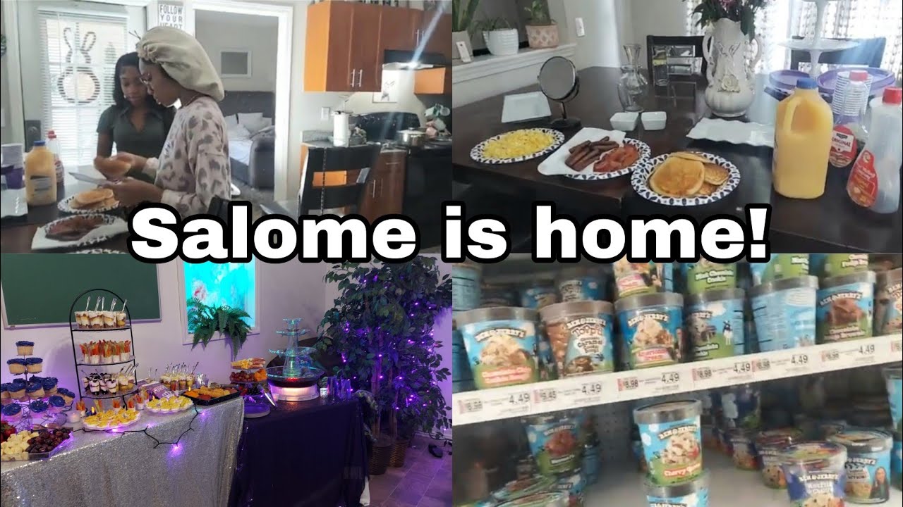 Family Vlog | Hanging with Salome Emani and Lay! | My baby girl is home ...