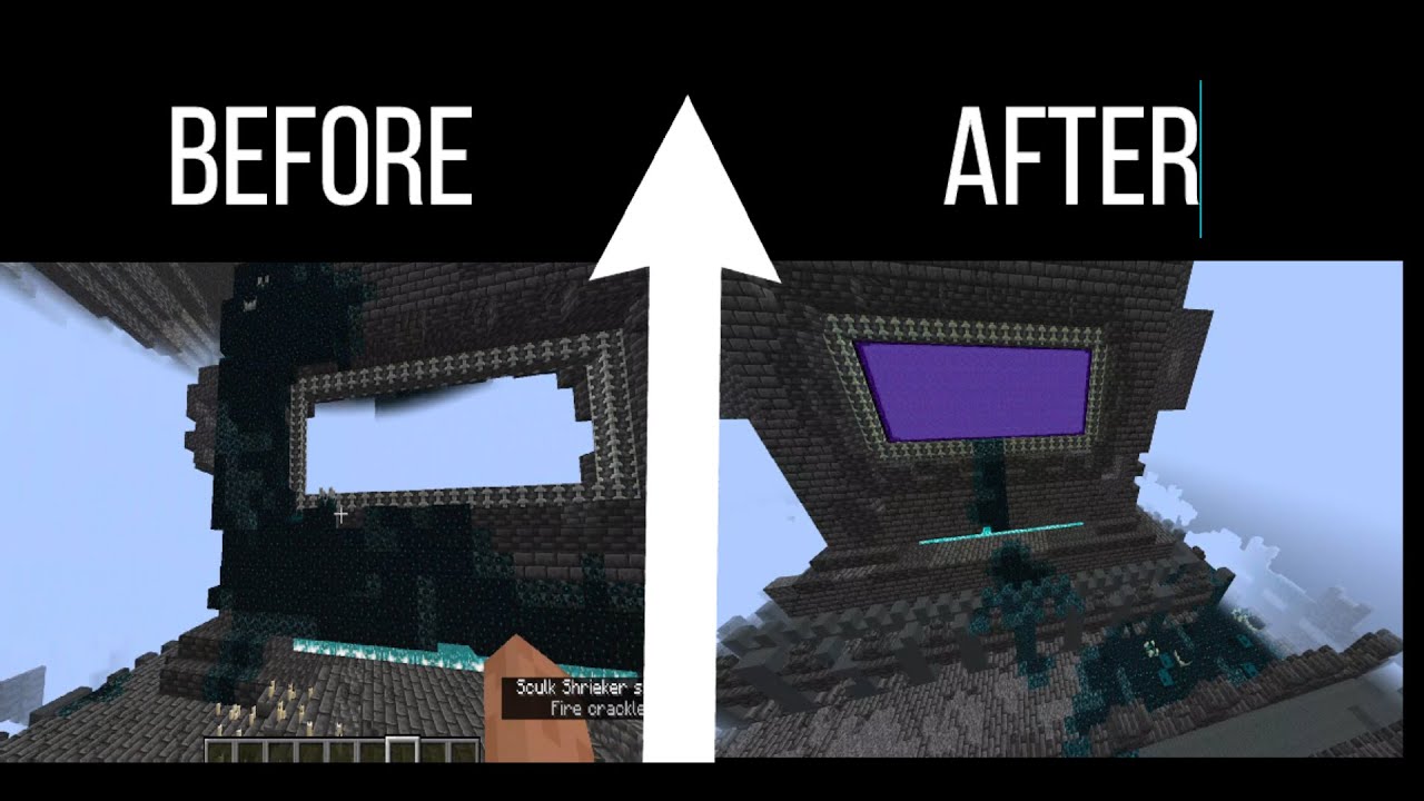 how to open ancient city portal in [minecraft]😱😨 - YouTube