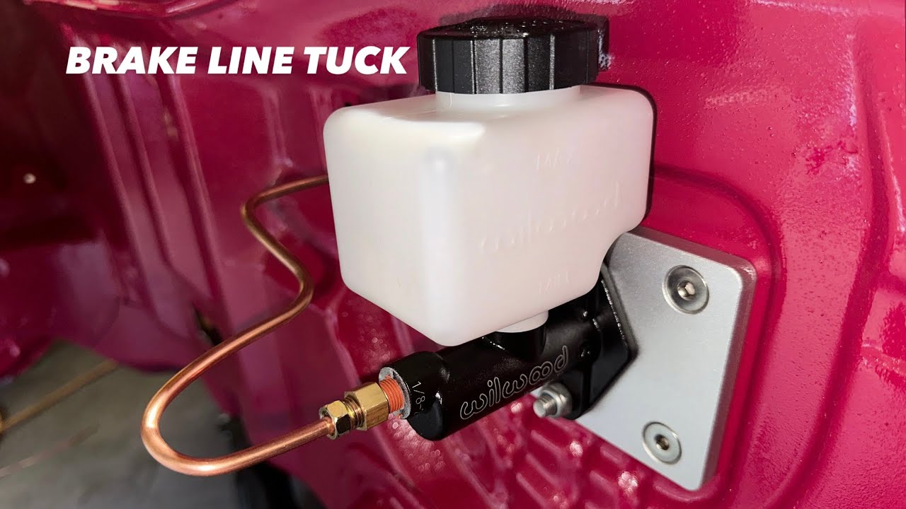 How to do Brake Line Tuck / 90's Honda - YouTube