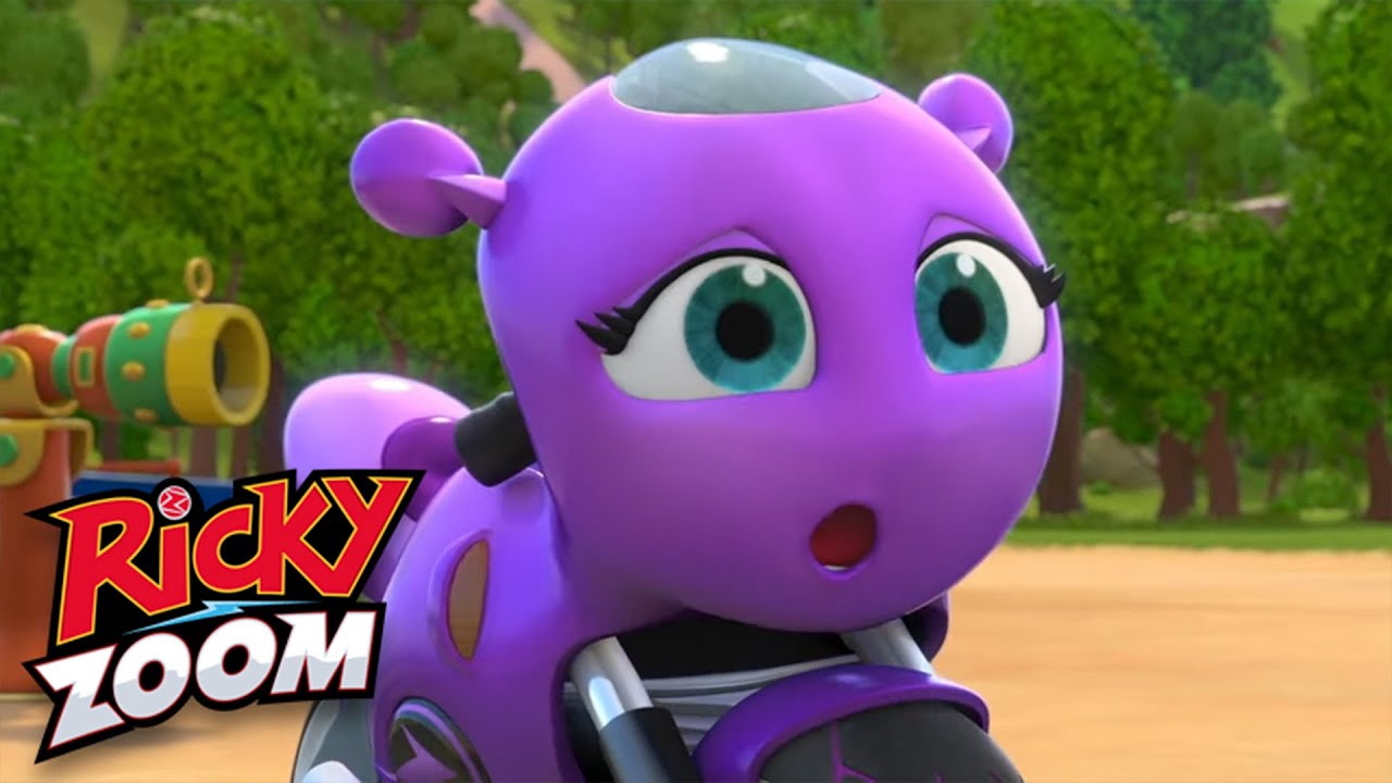 El amigo invisible de Toot ⚡️Brillando ⚡️ Dibujos Animados De Motos ...