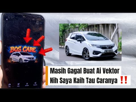 AI ANTI GAGAL ‼️ Cara Ubah Foto Menjadi Vektor - YouTube