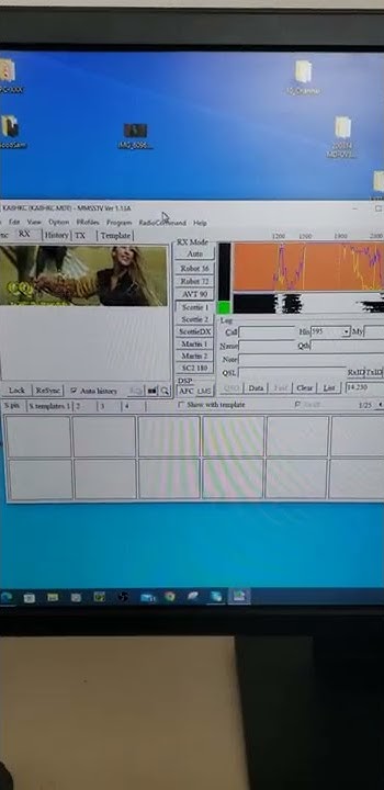 Slow Scan TV on 20 Meters - YouTube
