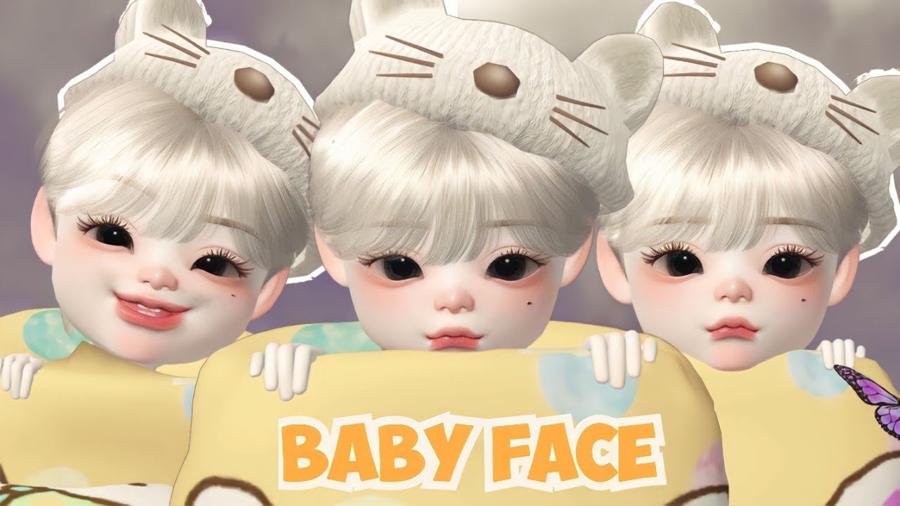 Zepeto Baby Face | Multi Face - YouTube