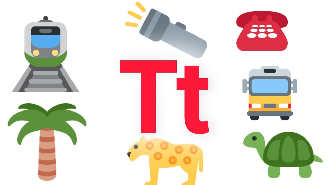 Letter T | Letter T Words With Pictures | English Alphabets English ...