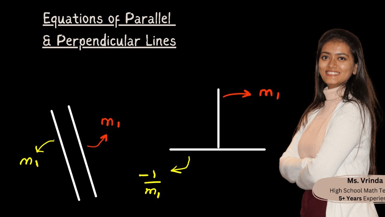 Equations of Parallel & Perpendicular Lines | Slopes of Parallel ...