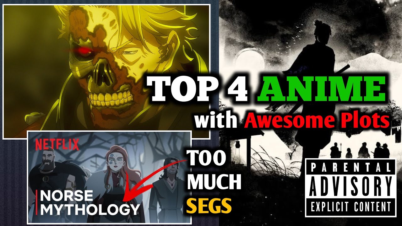 TOP 4 ANIME WITH AWESOME PLOTS🔥🔥🔥18+ ONLY 🥵 #youtube #bnftv #animecloud ...