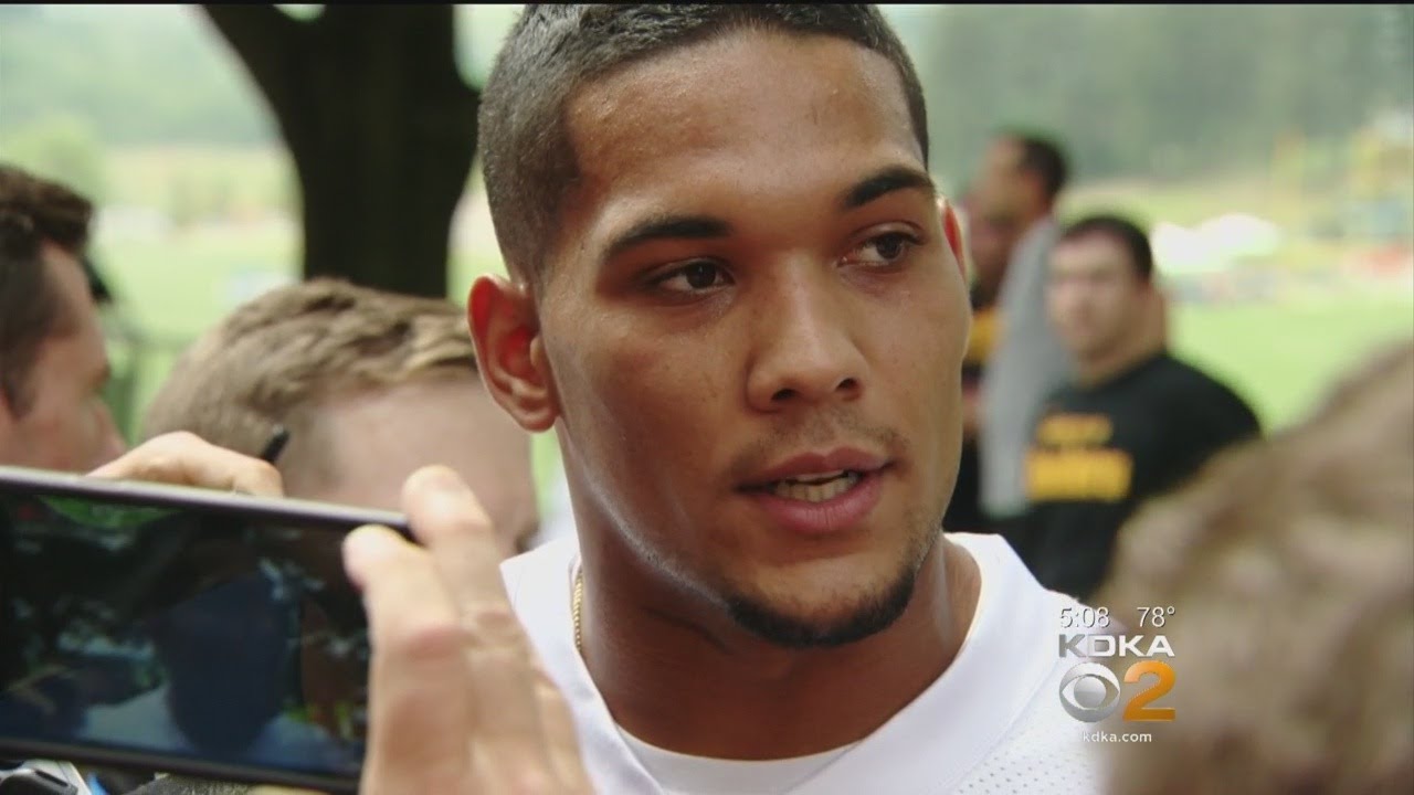 James Conner Ready To Work Hard At Steelers Training Camp - YouTube