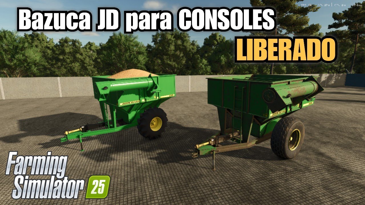 BAZUCA 500 DA JOHN DEERE CHEGOU NO FARMING SIMULATOR 25! PC E CONSOLES ...
