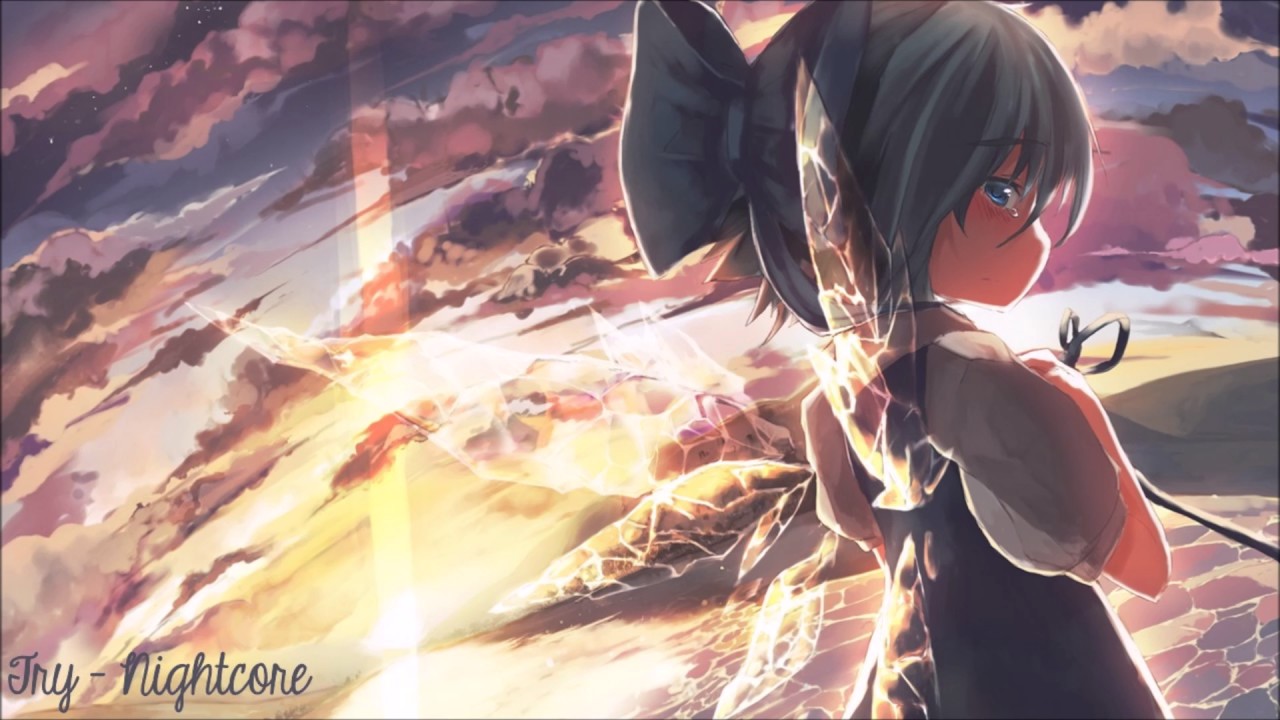 Try - Nightcore - YouTube