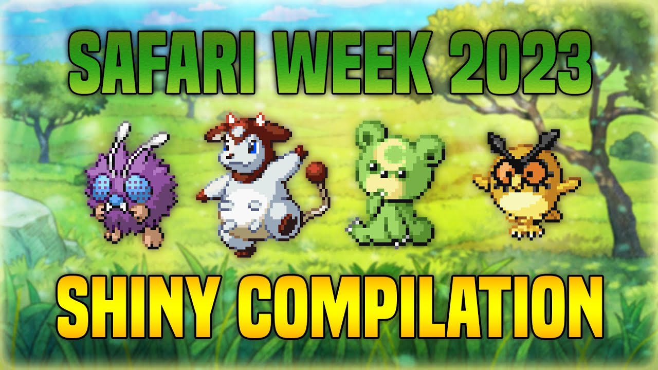 My First FAIL of Safari Week! Safari Week 2023 Shiny Pokemon ...