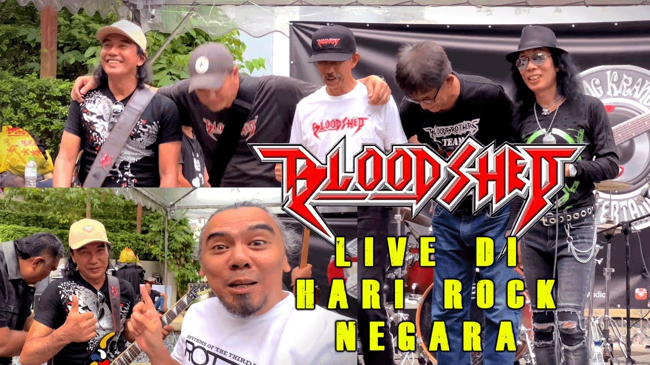 BLOODSHED live di HARI ROCK NEGARA (Fullset) - YouTube