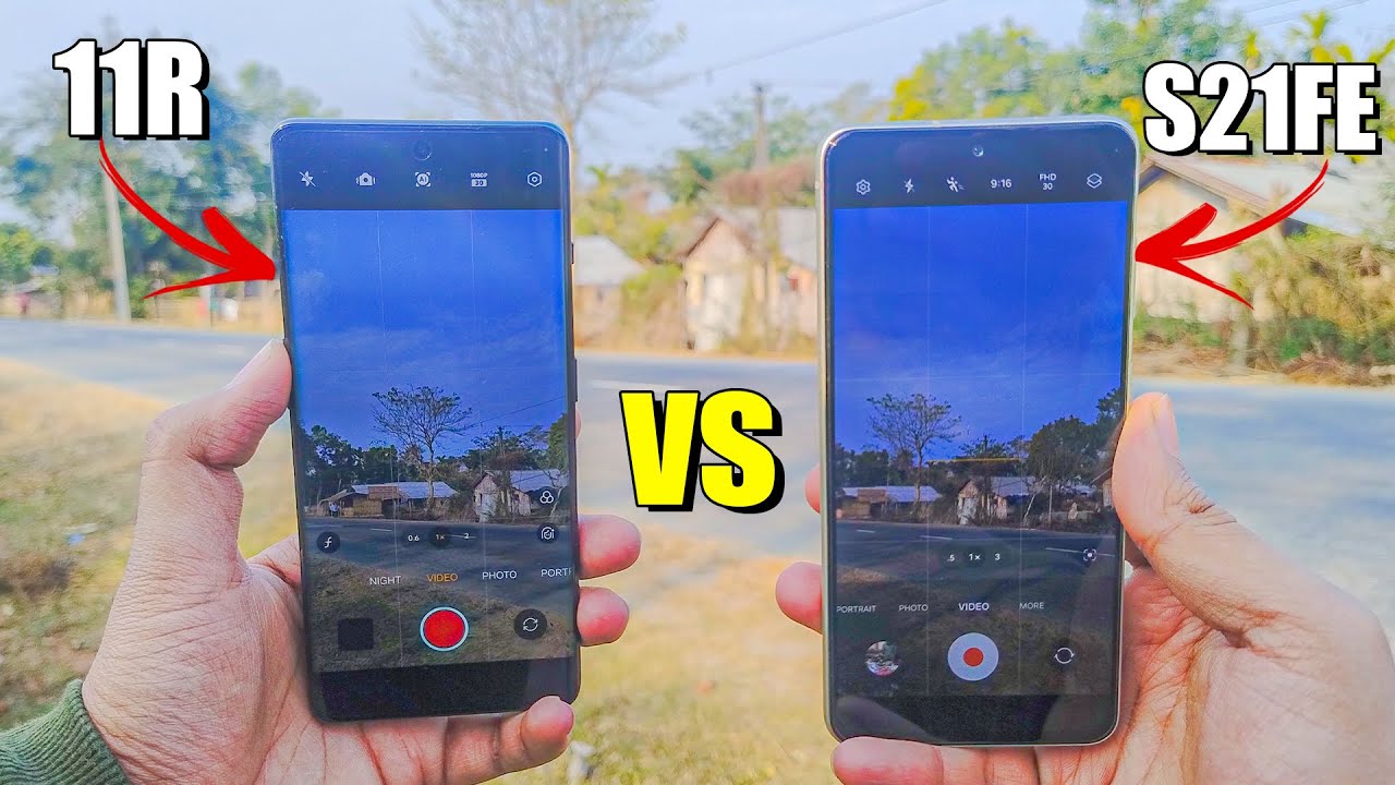 Samsung S21 FE Camera vs OnePlus 11R Camera Review, 11R Camera vs S21 FE Camera - YouTube