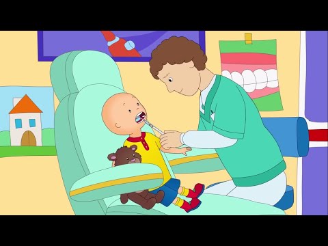 Caillou Türkçe HD – Caillou dişçiye gider | kayu cizgi filmi | YENI