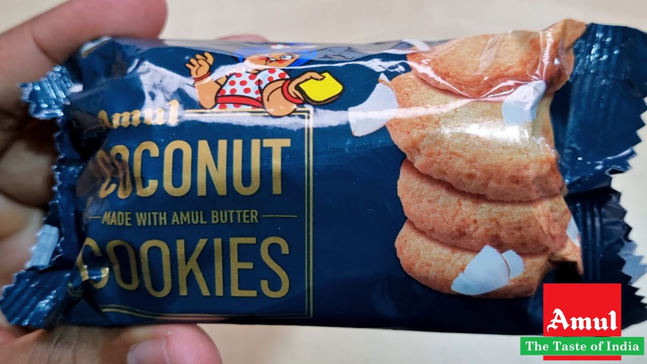 Amul Coconut Cookies | Ingredients, Taste, Price, Ad | Gujrat ...