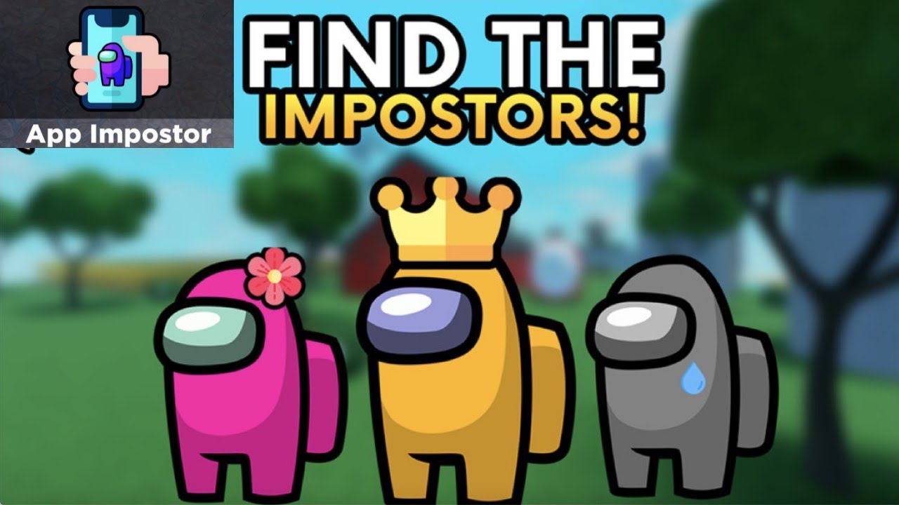 App Impostor Find the Impostors Roblox - YouTube