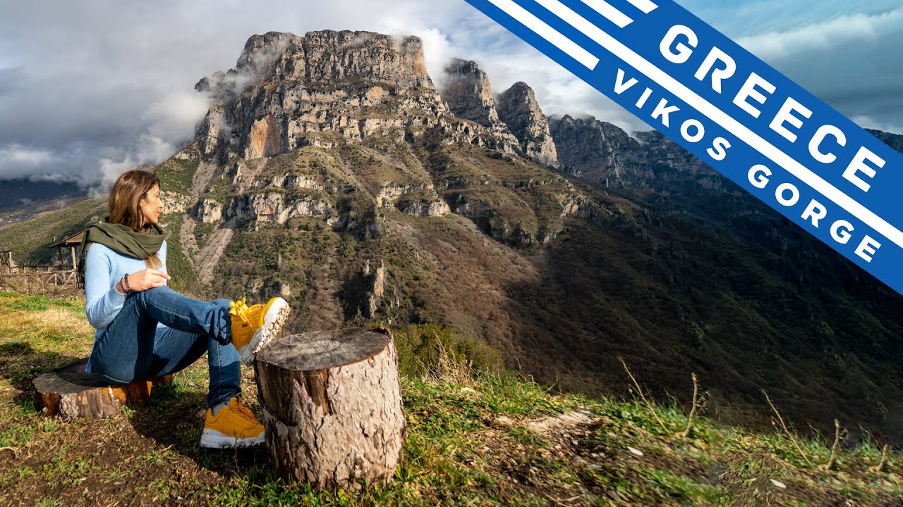 Visiting the World's Deepest Canyon: VIKOS GORGE in Greece - YouTube