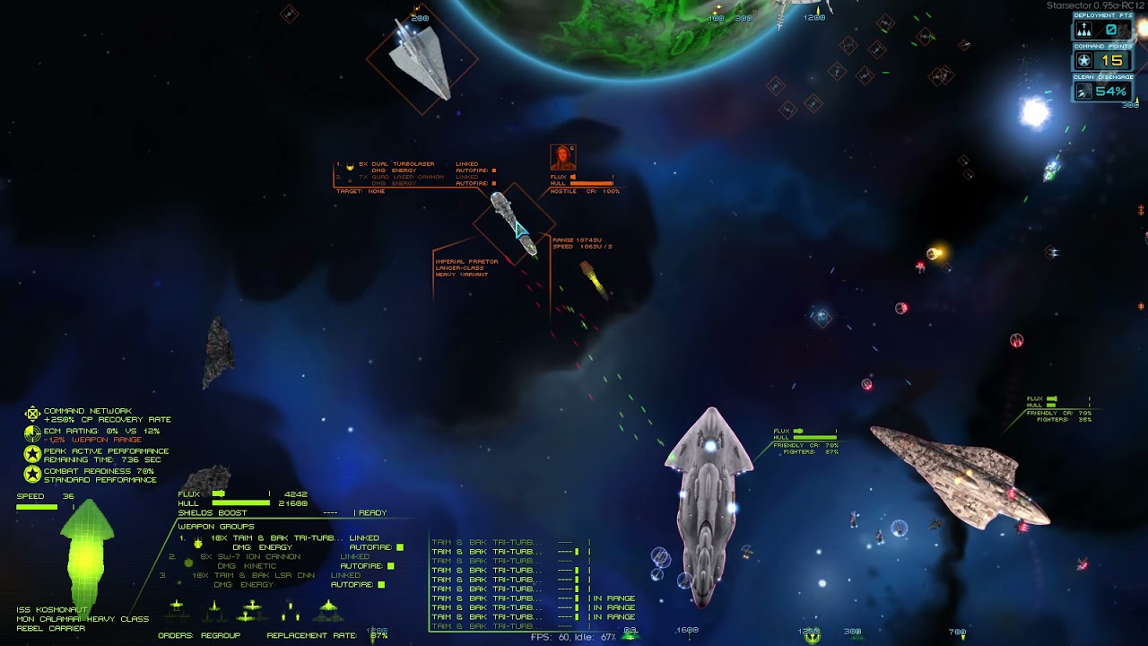 Starsector 0.95a Star Wars mod campaign orbital station showcase - YouTube