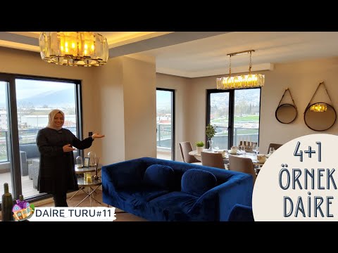 BURSA'NIN EN BÜYÜK PROJESİ ATIŞ YAPI DOWNTOWN ÖRNEK DAİRE TURU//EV TURU//