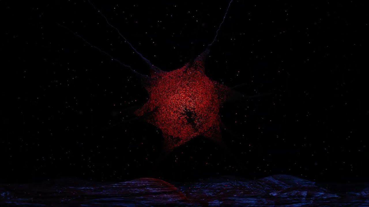 Sci-Fi Particle Creature simulation [Blender animation] - YouTube