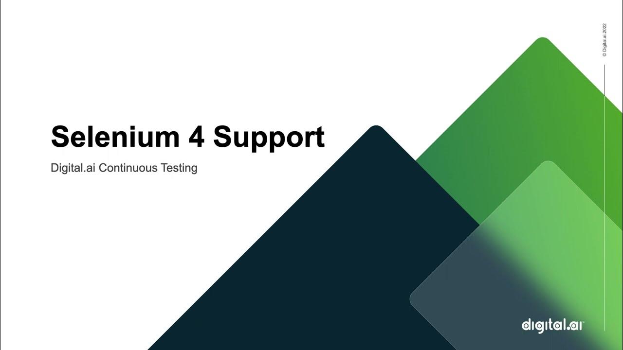 Banff Platform Release Product Demo Continuous Testing Selenium 4 Youtube
