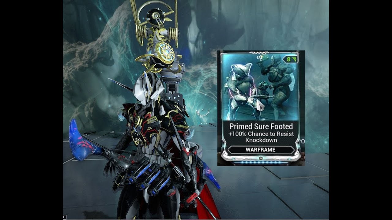 Warframe Explosion weapon + Primed sure footed - YouTube