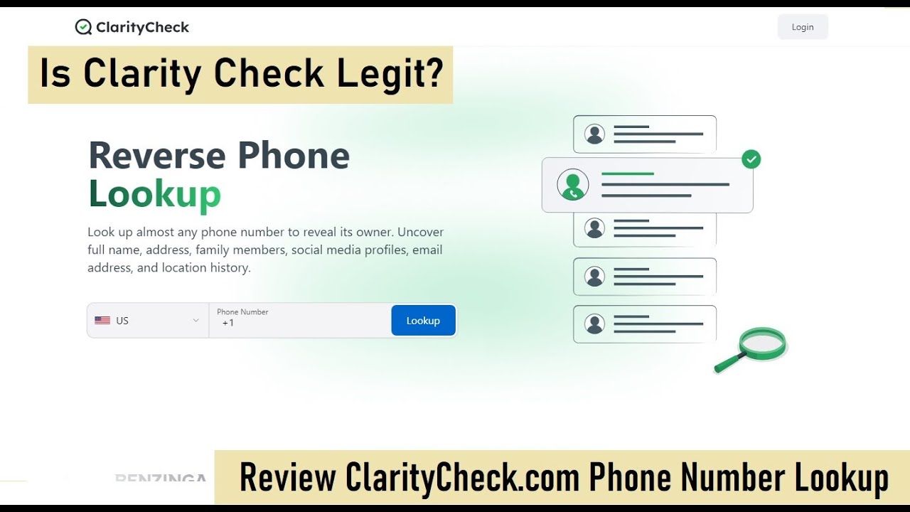 ClarityCheck.com Review - Is Clarity Check Legit Phone Number Lookup? - YouTube