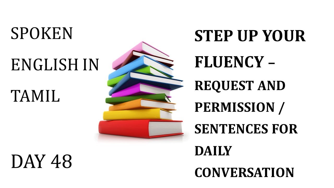 REQUEST & PERMISSION - SENTENCES FOR DAILY CONVERSATION (DAY 48)| SHORT ...
